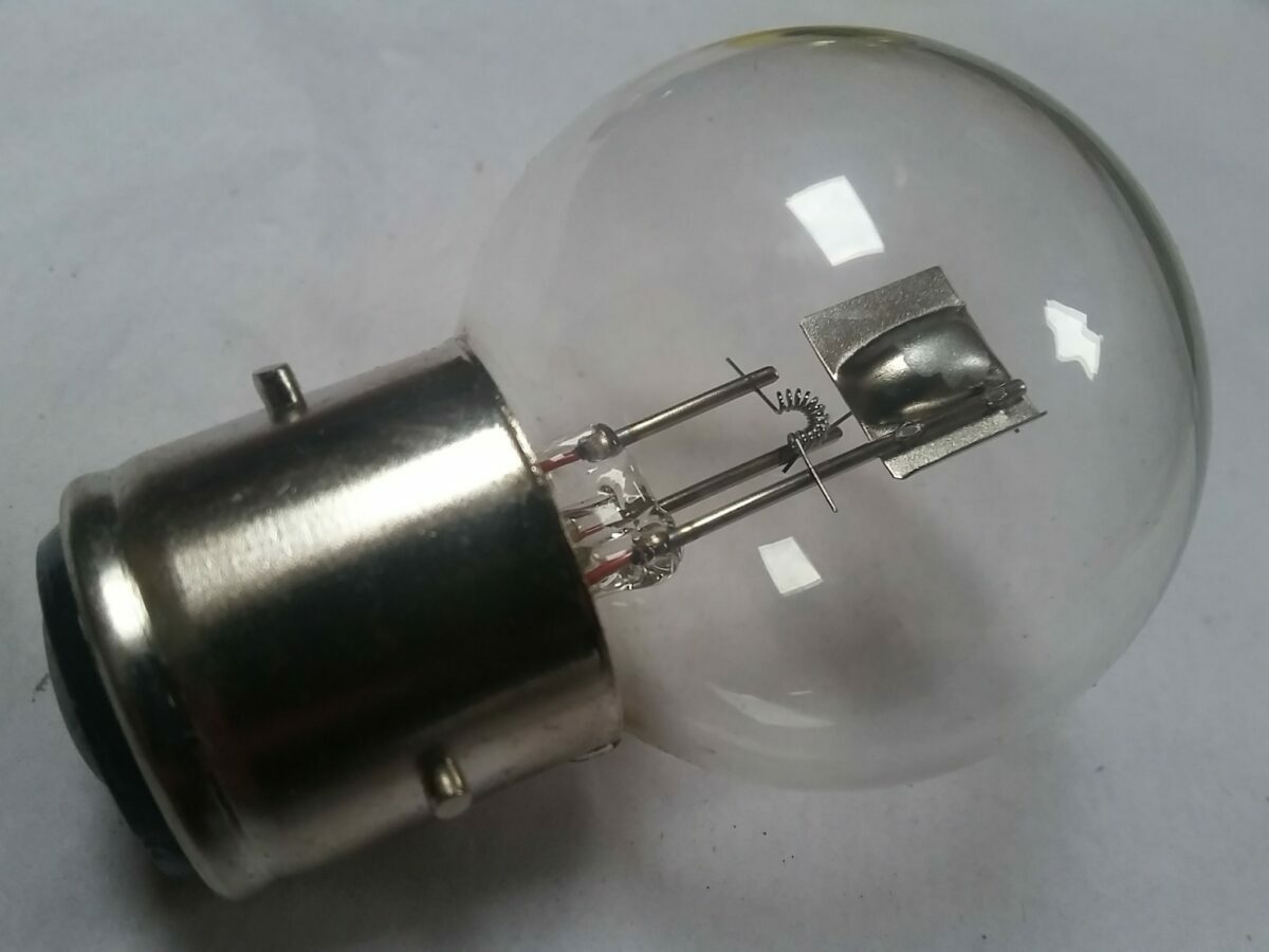 12v Headlamp Bulb: 3-Pin Bayonet, 45/40w - RetroSpec Parts