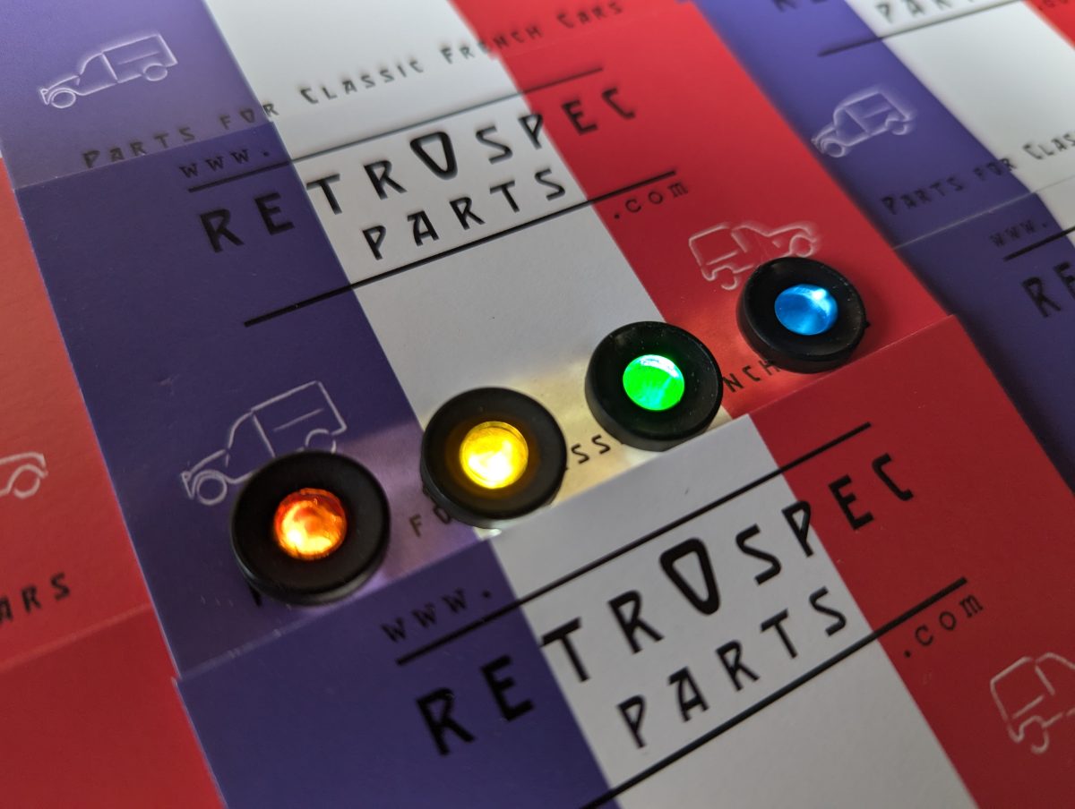 Dash Warning Lights: Fitting Notes for 2cv etc - RetroSpec Parts