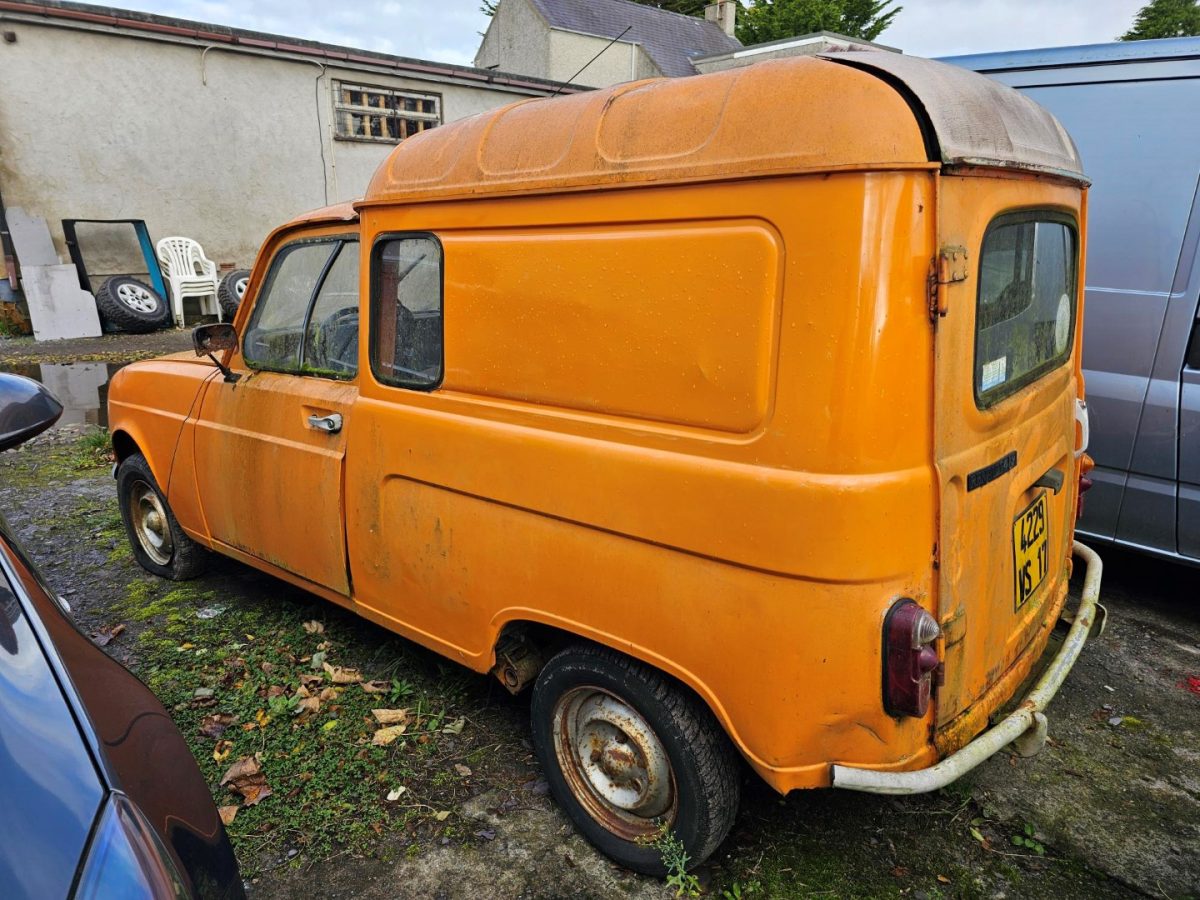 For Sale 1985 Renault 4 F4 Van Retrospec Parts